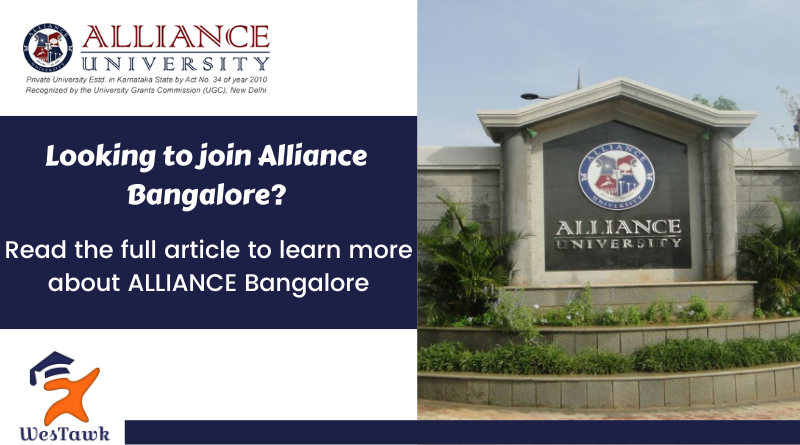 Alliance University - PGDM/MBA Fees | Placement | Eligibility ...