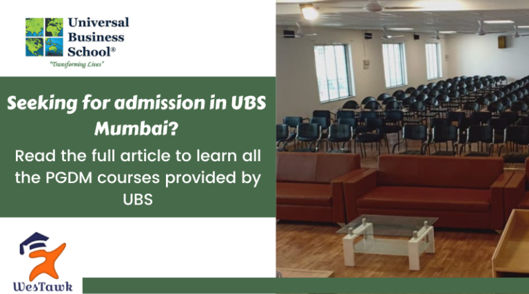 UBS Mumbai | PGDM Fees | Placement | Eligibility | Scholarship ...